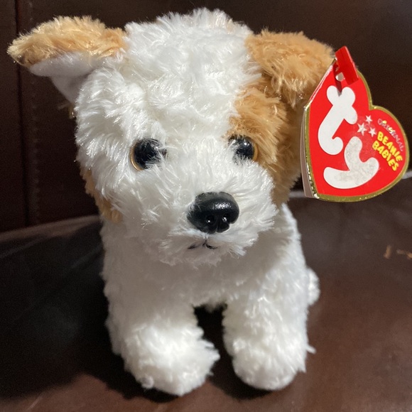Ty | Toys | Ty Beanie Babies Baby Corky Dog Norfolk Terrier Rare ...